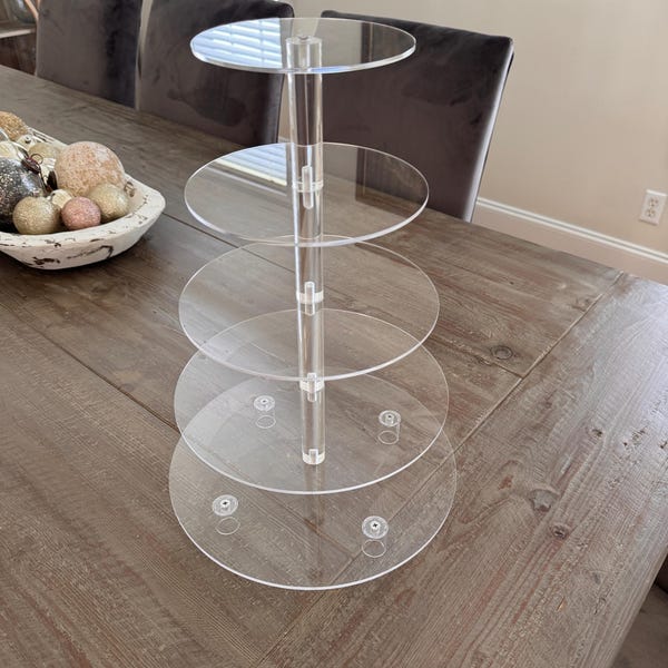 Cupcake and Cake Stand 6, 5, or 4 Tier Large Cupcake Tower Display ...