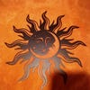 Sun Moon Face Metal Wall Art Steel Decor - Etsy