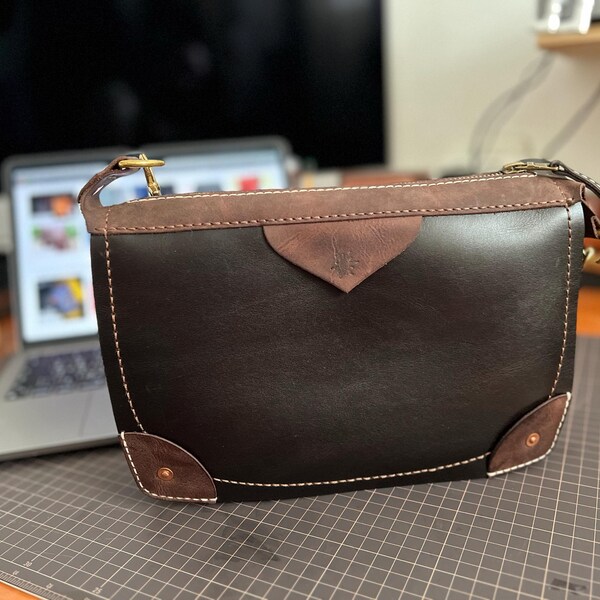 Leather Roll Top Backpack Pattern - Leather Bag Pattern - Leather ...