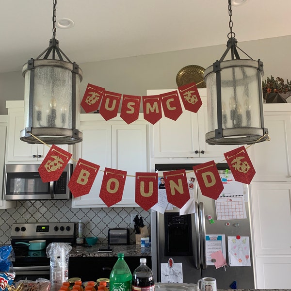 USMC Bound Banner - Etsy