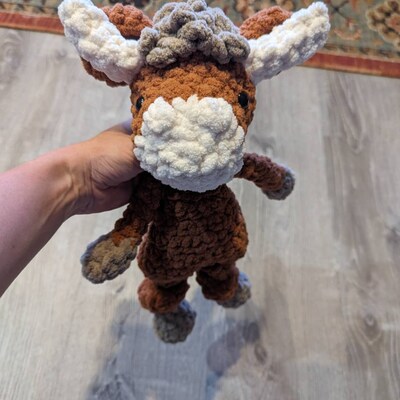 MINI Hart Highland Knotted Lovey Crochet Highland Cow PATTERN - Etsy