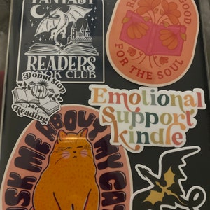 Reading is Good for the Soul Sticker Book Sticker Library Sticker - Etsy