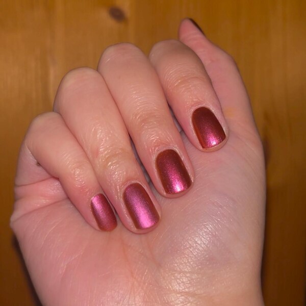 Purple Blue Magnetic Nail Polish - Eldritch Influence - Inspired by ...