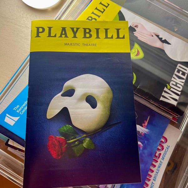 Back to the Future Broadway Playbill, Musical Theater Program Booklet ...