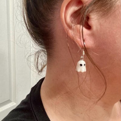 Fred the Frog but Hes a Cowboy / Mini Frog Earrings - Etsy