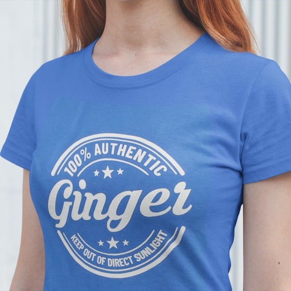 100% Authentic Ginger. Keep Out of Direct Sunlight EPS SVG PNG - Etsy