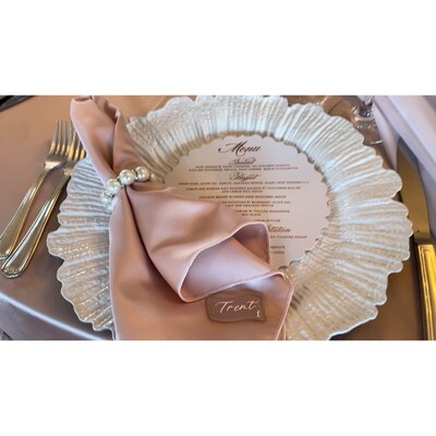 Wedding Program Card Event Timeline Wedding Party Card Church Card ...