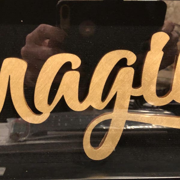 Wonder Sign Wonder Wall Sign Wonder Wording Laser Cut Out Sign - Etsy