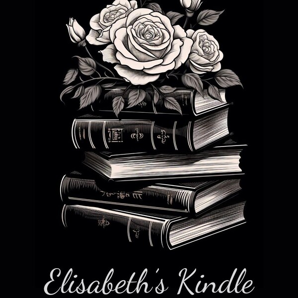 YOUR NAME Personalized Kindle Lock Screen, Wallpaper for Kindle ...