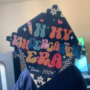 Custom Graduation Cap Topper, Personalized Social Work Grad Cap Topper ...
