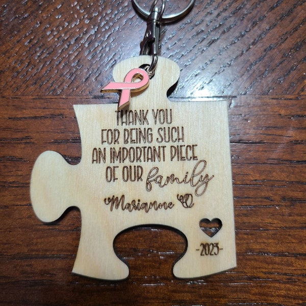 Puzzle Shaped Ornament, Caregiver Gift, Christmas Ornament Svg, Mirror ...