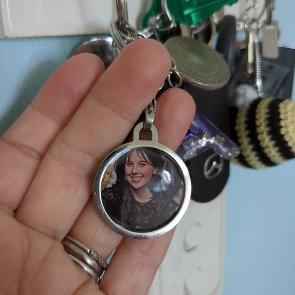 Personalized Picture Keychain, Custom Photo Keychain, Photo Keychain ...