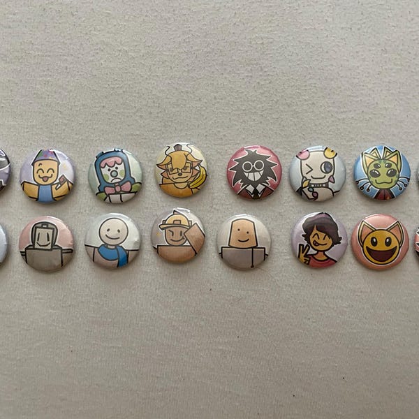REGRETEVATOR Pins SET TWO - Etsy