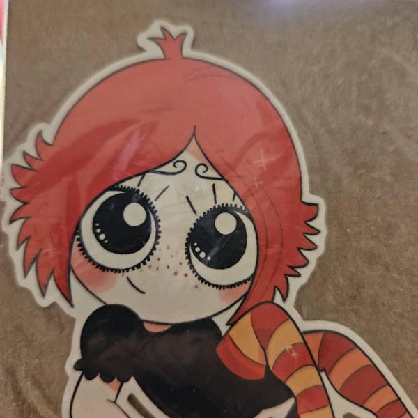 Beetlejuice and Lydia - Vinyl Stickers - Etsy