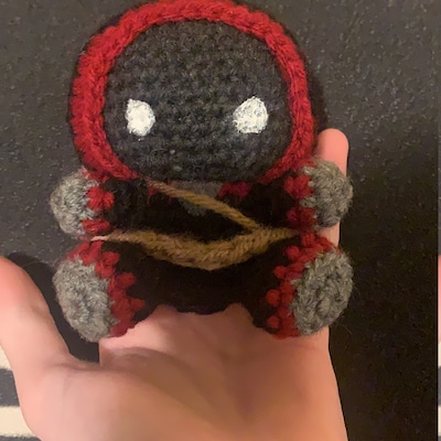 FANMERCH Badboyhalo Inspired Plush Homemade Crochet MCYT Plushie ...