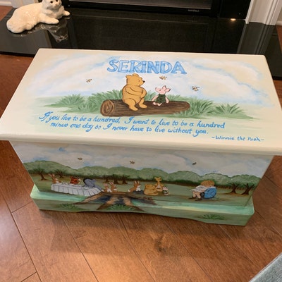 Teddy Bear and Bunny Dress-up Toy Box Done With Monogram or - Etsy