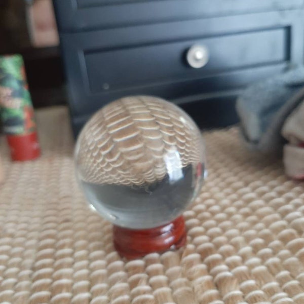 Crystal Ball,clear Leaded Crystal Glass,gazing Crystal Ball,sphere ...