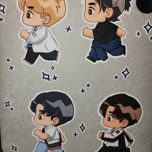 Stray Kids maniac Running Chibi Stickers - Etsy