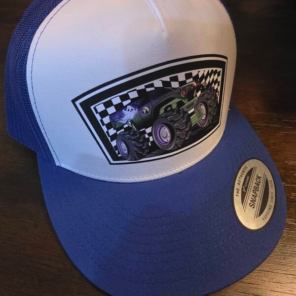 PRINTABLE Set of 9 Large Monster Trucks Cutouts, Standee, Monster Jam ...