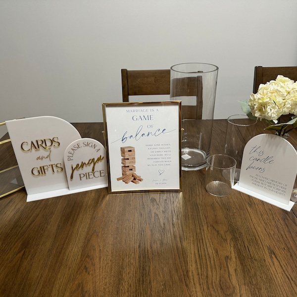 In Loving Memory Table Sign | in Memory Wedding Sign | Modern Script ...