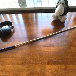 Kooboo Cane With Braided Leather Handle. Rattan BDSM Cane for ...
