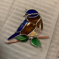 Stained Glass Bluegill Sunfish, Father's Day Gift, Man Cave Gift ...