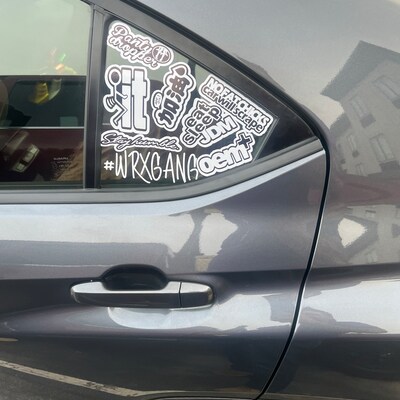 Jdm 100 Random Car Sticker Decal Pack Car Window Stickers for Jdm ...