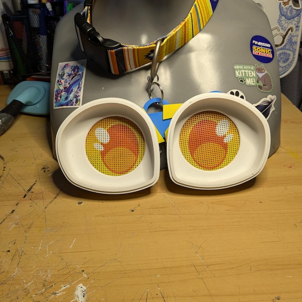 Custom Color Gradient Style Fursuit Eye Mesh - Etsy
