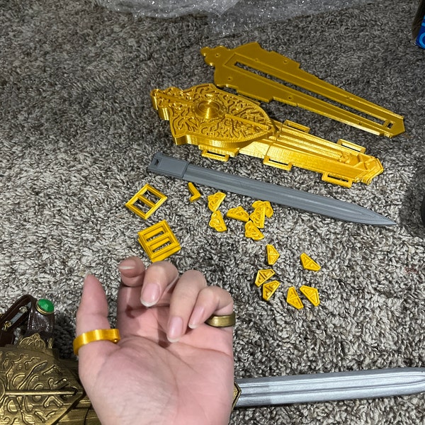 Infinity Mjolnir - 3D Printed Custom Mjolnir - Thor's Hammer - Kit or ...