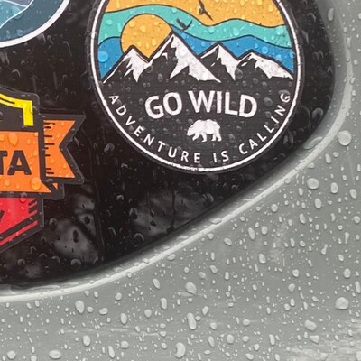 Go Wild Adventure is Calling Car Vinyl Sticker Decal Bumper Sticker for ...