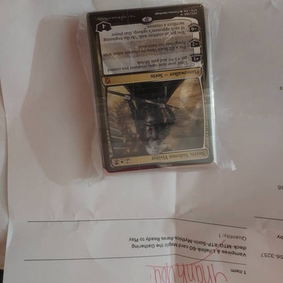 Nixilis the Demon mono Black Deck Desecration Demon Mtg Magic the ...