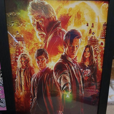 Doctor Who 10th and 11th Doctors Poster - Etsy