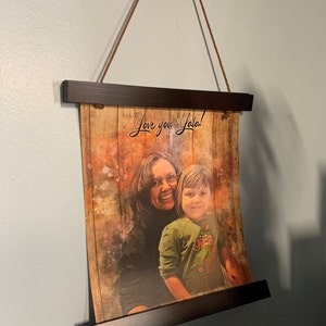 Photo on Wood, Photo Gift, Wooden Photo Print, Picture on Wood, Photo ...