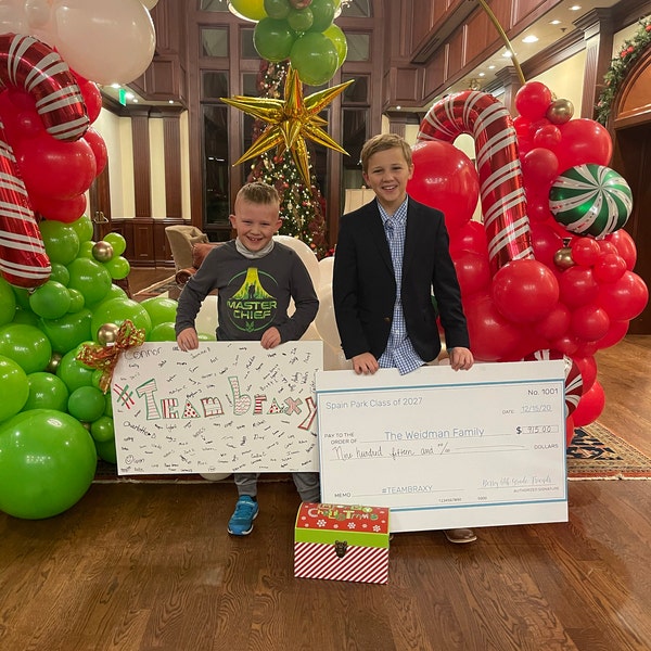 Giant Check, Presentation Check, Big Check, Oversized Check, Giant ...