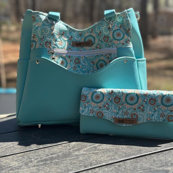 Emilina Handbag With Internal Zipper Pocket Divider PDF Pattern - RLR ...