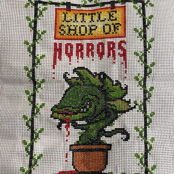 Little Shop of Horrors - Cross Stitch Pattern - Horror, Movie, Macabre ...