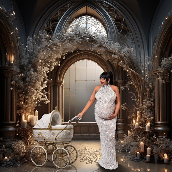 4 Full Moon Backdrop Full Moon Overlay Digital Backgrounds for ...