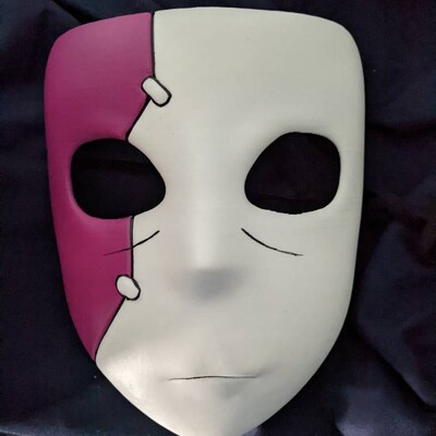 Sally Face Prosthetic Mask Cosplay Costume Prosthesis Air Brushed Hand ...