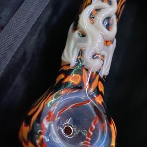 Custom Space Stitch Glass Smoking Pipe Girly Pipes Unique | Etsy