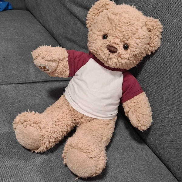 TEDDY BEAR T-SHIRT Pdf Pattern Fits 15-18 Inch Teddy Bears Such as ...