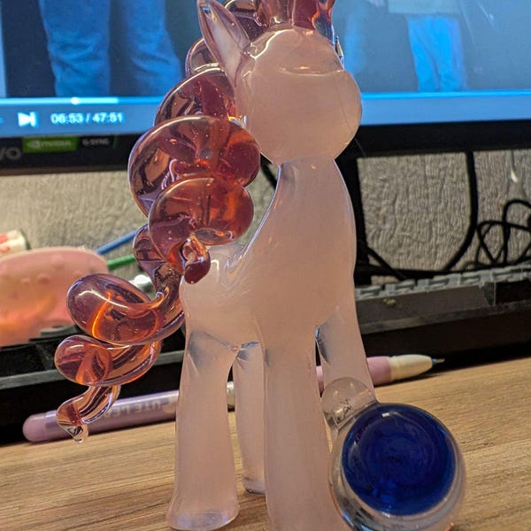 Handmade DIY Blowing Glass "my Little Pony" Homegoods, Mlp, Craft ...