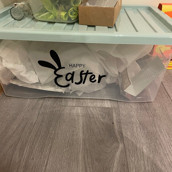 Happy Easter Vinyl Decal - Perfect to Add to Balloons - Etsy