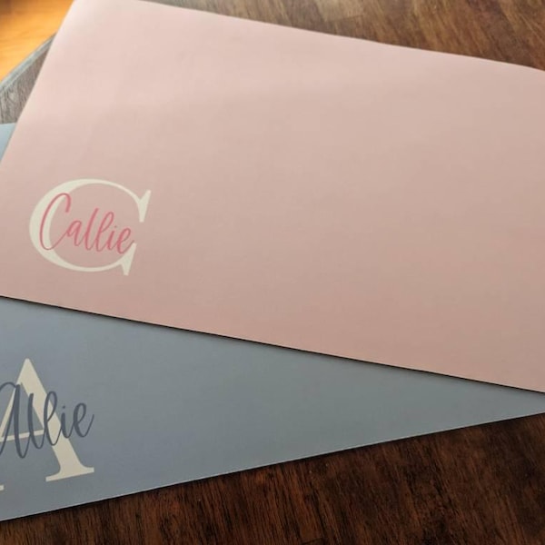 Custom Desk Pad Retro Personalized Desk Retro Daisy Decor Teacher Gift ...