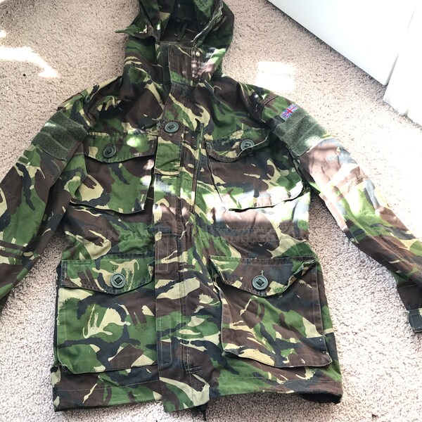 Original British Army Military Combat DPM Field Jacket Parka Smock ...