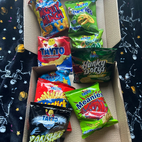 Christmas Tayto Box 18 Pack Secret Santa Gift Crispmas - Etsy UK