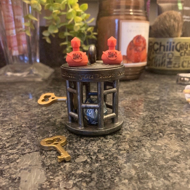 3D Printed RPG accessories by DrakiousDesigns on Etsy