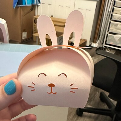 Easter Bunny Box Template SVG, Gift Box SVG, Party Favor, Box Template ...