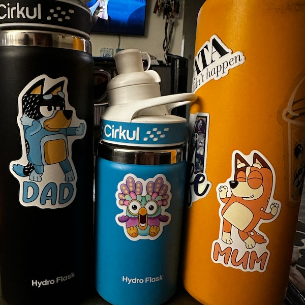Dog Family - Mum, Mom, and Dad Sticker Decal - Etsy