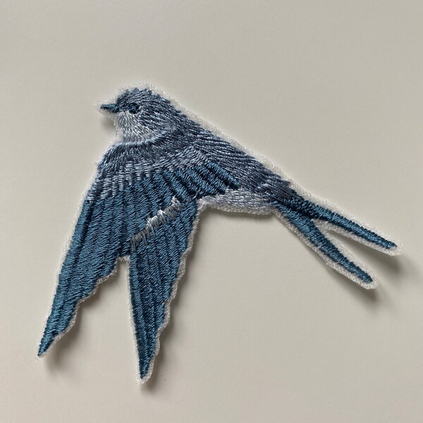 Blue Bird 1 Embroidery Motif - 01 - Everlasting Embroidery - by Sue Box ...