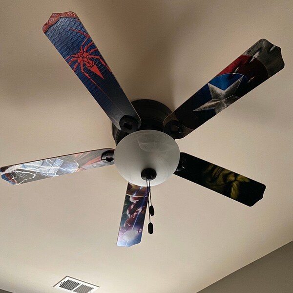 Super Hero Ceiling Fan Blades - Etsy